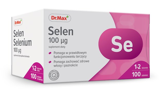 Dr. Max, Selen suplement diety, 100 tabl. | Sklep EMPIK.COM