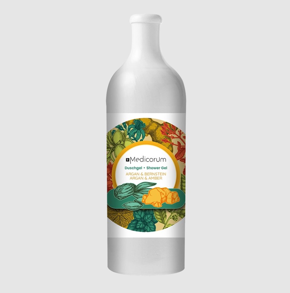 Dr Medicorum, Żel pod prysznic, Argan & Amber, DE, 500ml | Sklep EMPIK.COM