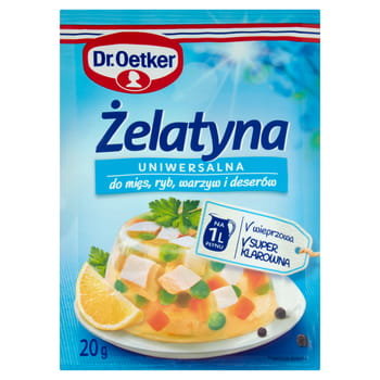 Dr. Oetker Żelatyna 20 g - Dr. Oetker | Sklep EMPIK.COM