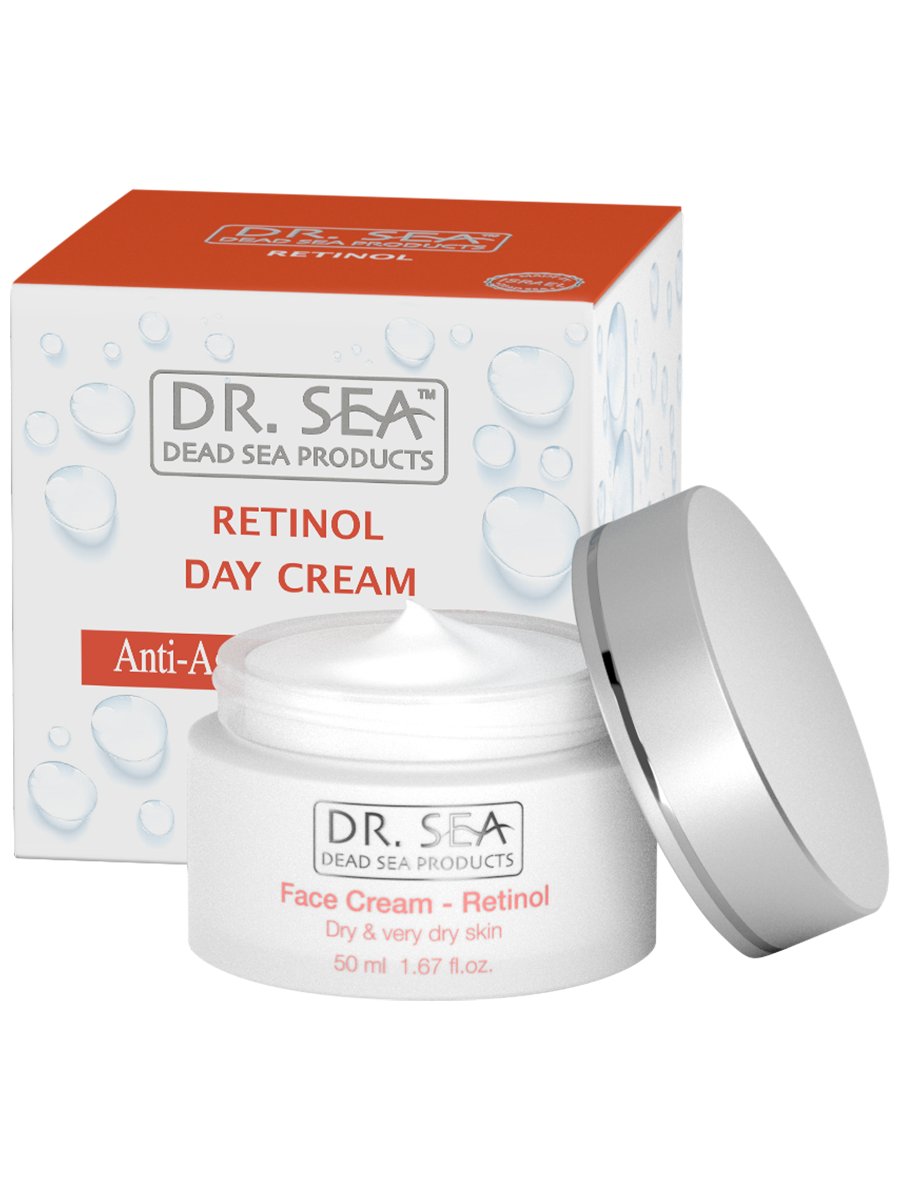 Dr.Sea Krem do twarzy z retinolem do cery suchej i bardzo suchej ...