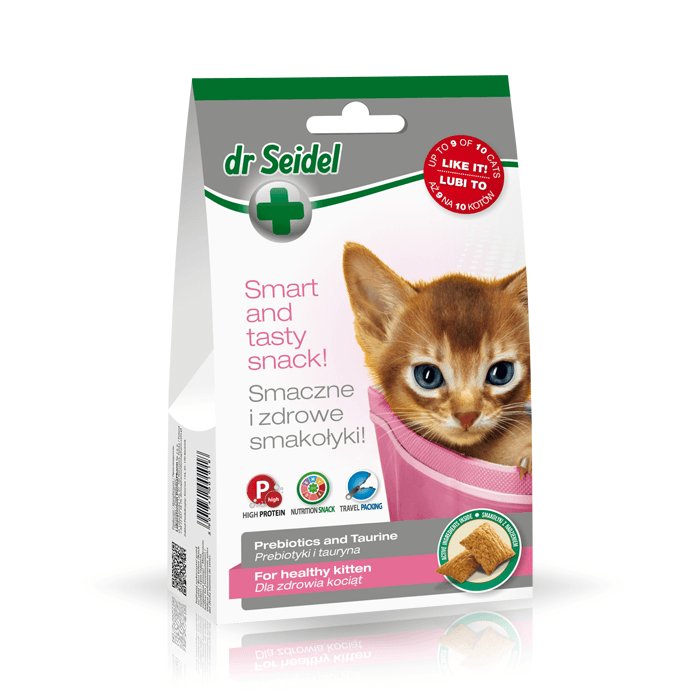 Dr Seidel Smakołyki dla zdrowia kociąt 50g - Dr Seidel | Sklep EMPIK.COM