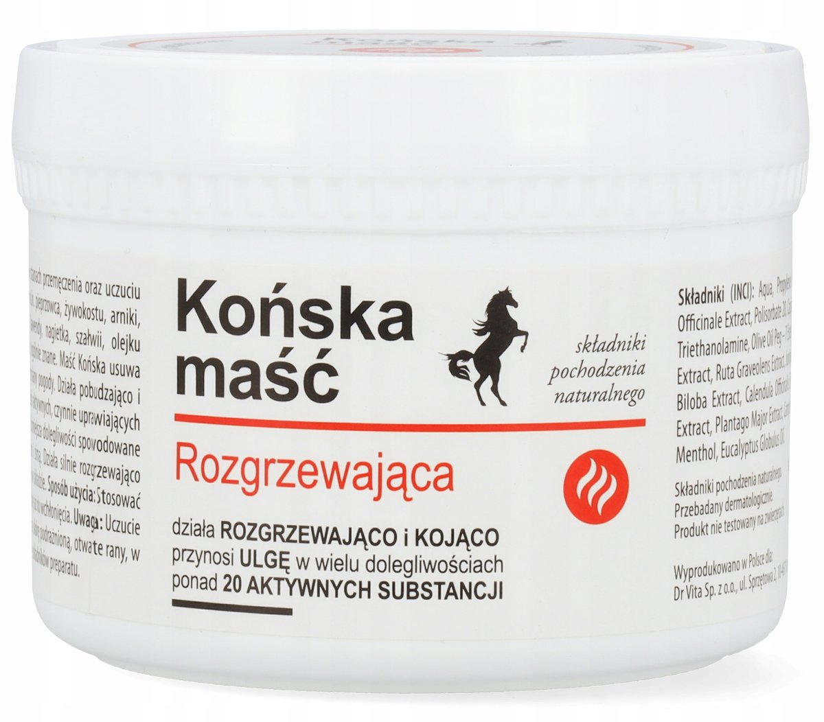 Dr Vita Końska maść rozgrzewająca 250 ml | Sklep EMPIK.COM