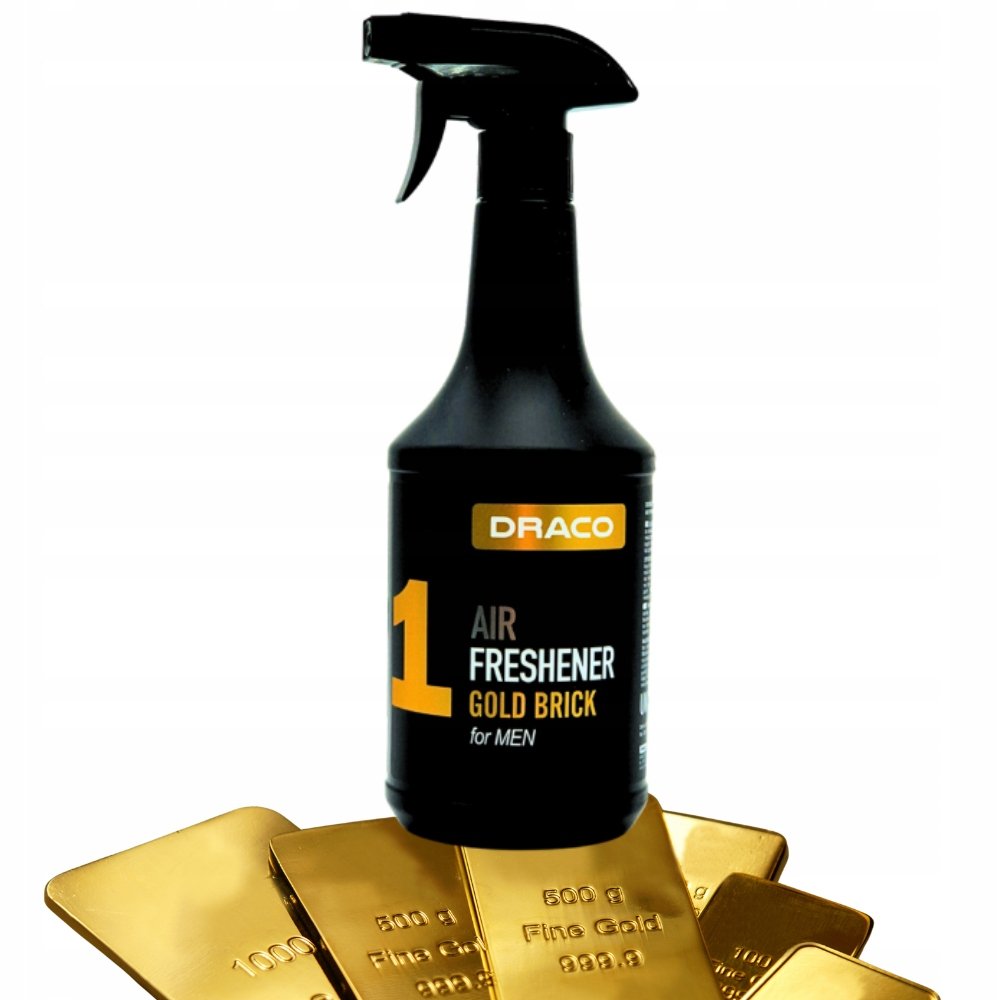 Draco AIR FRESHNER Gold Brick 750ml - neutralizator zapachów - Inna ...