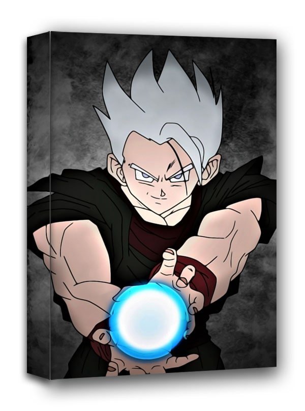 Dragon Ball, Gohan White - obraz na płótnie 20x30 cm - Galeria Plakatu ...