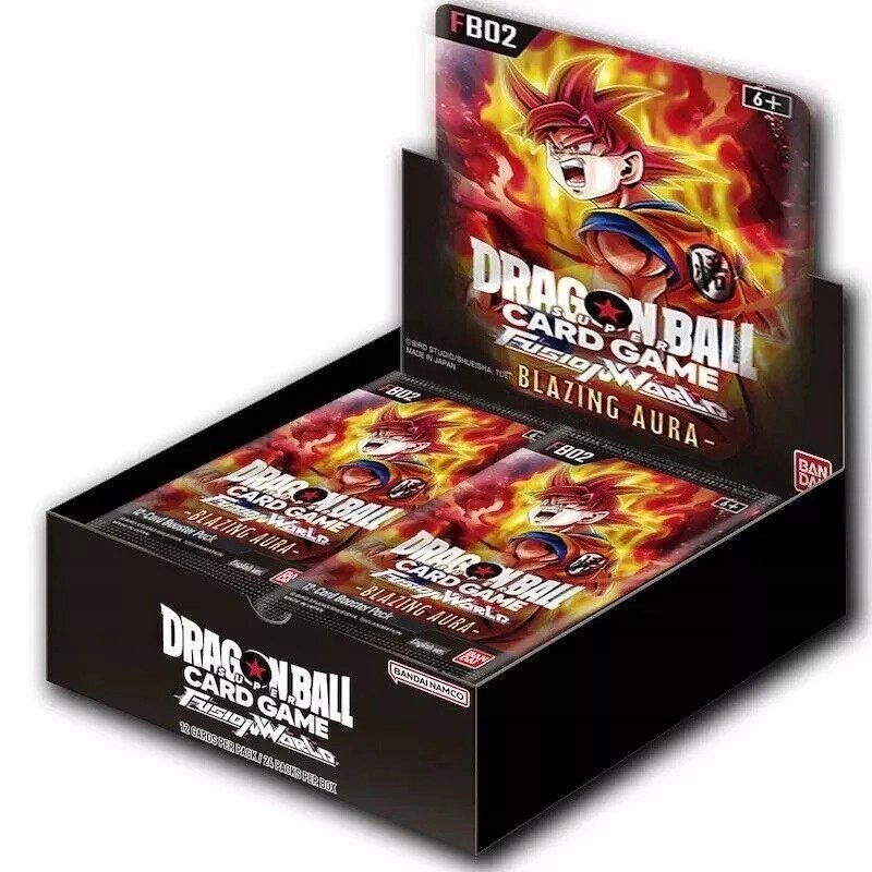 Dragon Ball Super Fusion World TCG Booster Box FB02 Blazing Aura - BANDAI | Sklep EMPIK.COM