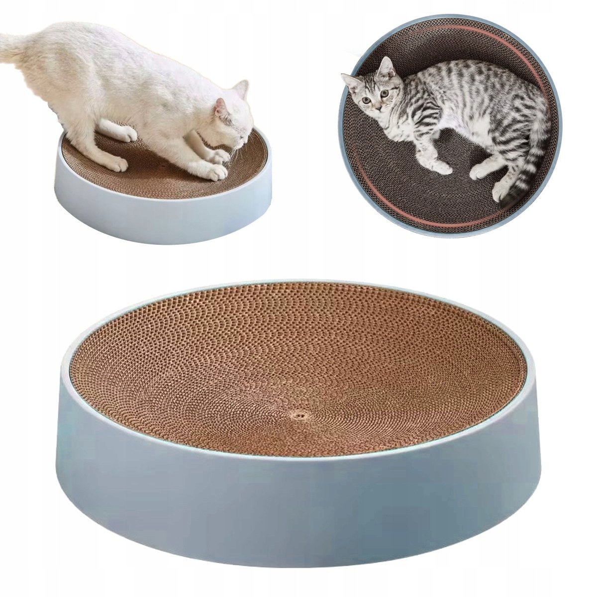 Drapak dla Kota Duży Okrągły Tekturowy Legowisko 45cm - Inna marka ...