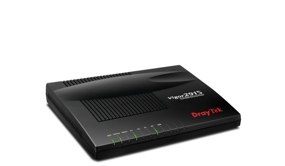 DrayTek Vigor 2915 Router 16x VPN, 8x SSL VPN, WAN/LAN - DrayTek ...