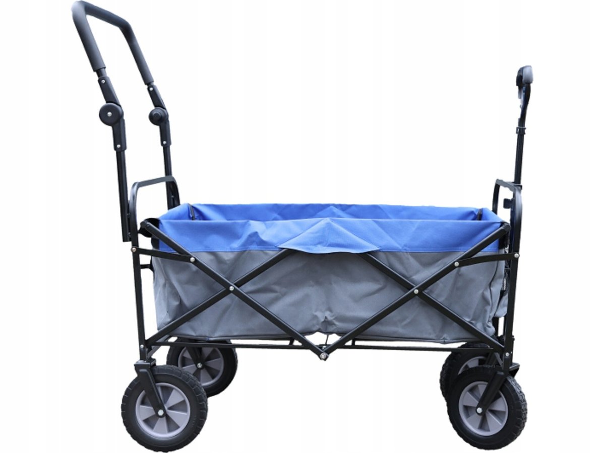 DREL WÓZEK TRANSPORTOWY 4 KOŁOWY SKŁADANY OGRODOWY UDŹWIG 90KG - DREL | Sklep EMPIK.COM