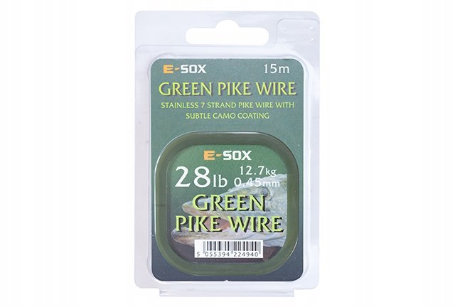Drennan Green Pike Wire 28lb 15m linka stalowa - DRENNAN | Sport Sklep ...