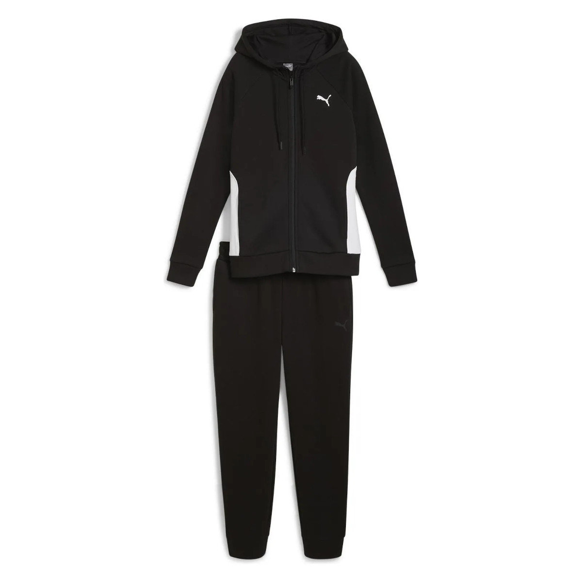 Dres damski Puma 68303501 CLASSIC HOODED TRACKSUIT FL Czarny - Puma ...