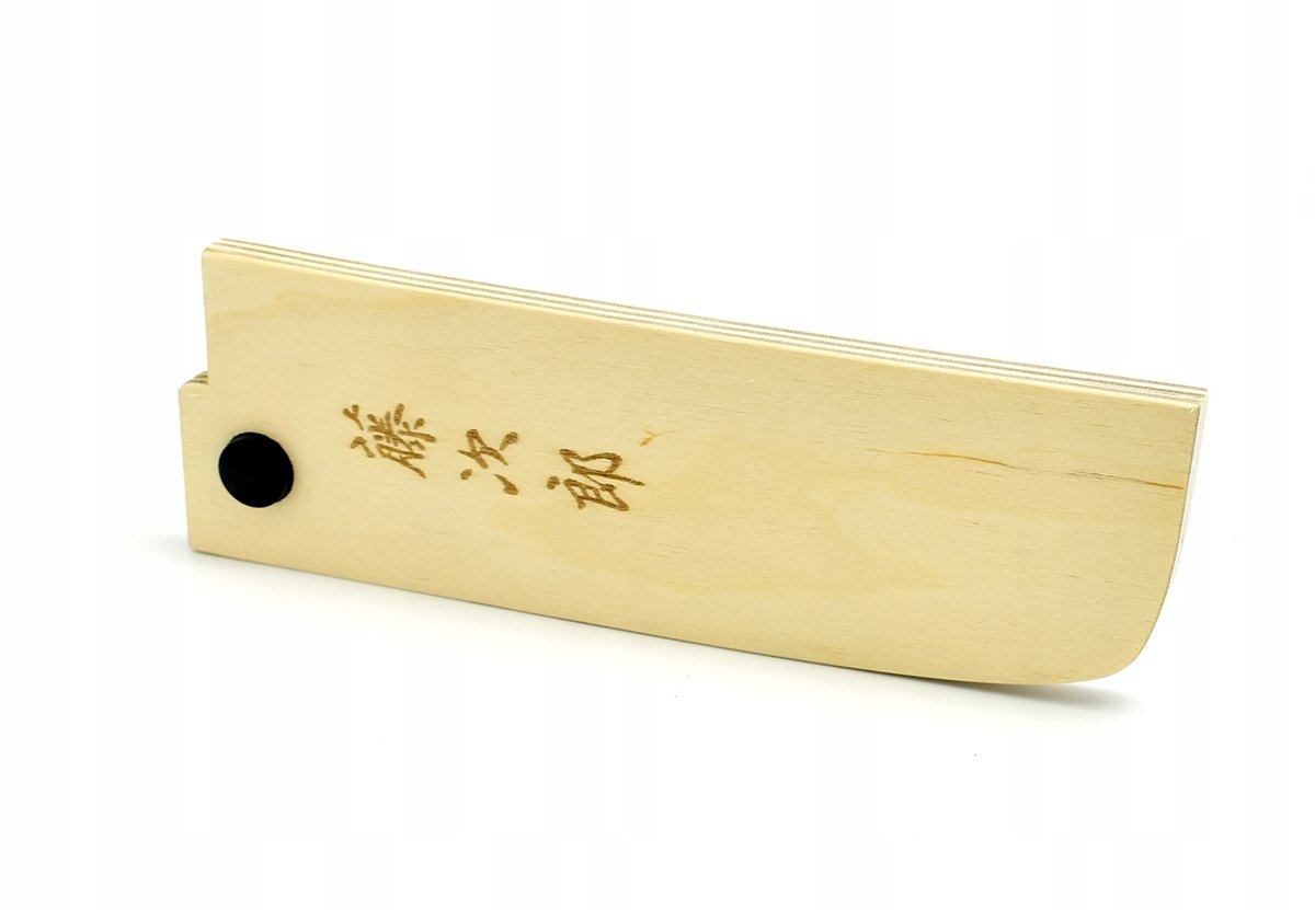 Drewniana pochwa Saya na nóż Nakiri 165 Tojiro Yasuki Shirogami - Red ...