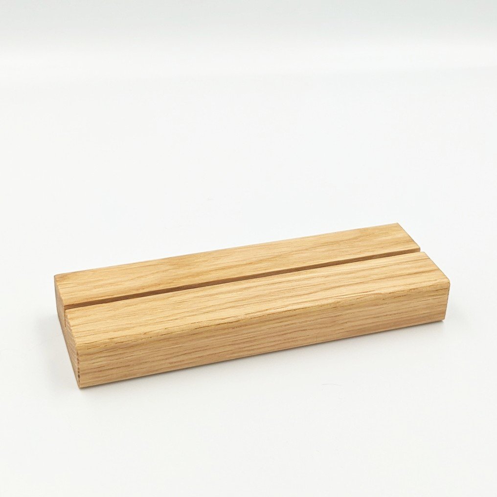 Drewniana podstawka plexi/pleksi A5 dąb 15x5 cm - Inna marka | Sklep ...
