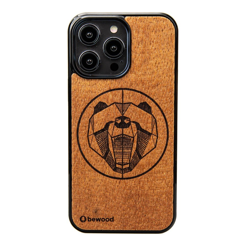 Drewniane Etui Bewood iPhone 14 Pro Max NIEDŹWIEDŹ MERBAU - BEWOOD ...