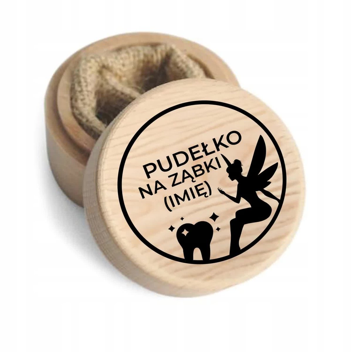 DREWNIANY POJEMNIK Na Zęby Mleczne PUDEŁKO NA ZĄBKI Różne Ciekawe Wzory ...