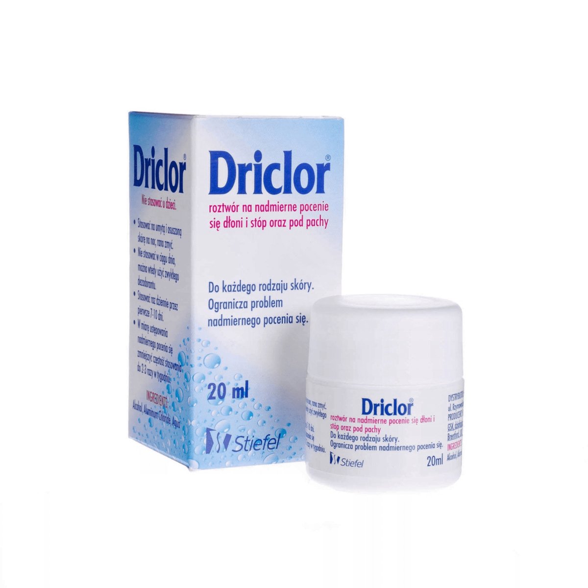 Driclor 20 ml antiperspirant roll-on | Sklep EMPIK.COM