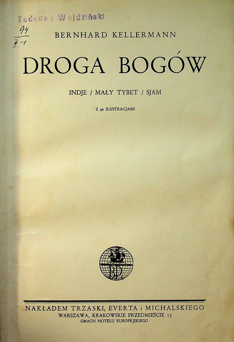 Droga Bogów 1930r - W opisie | Książka w Empik
