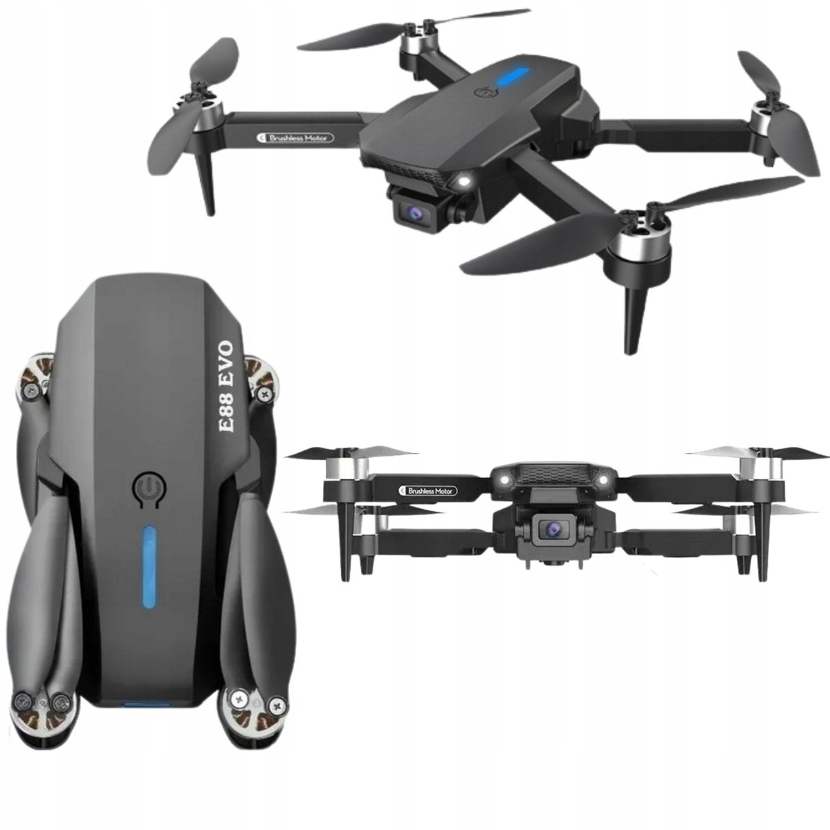 Dron z Kamerą Quadrocopter Akumulator 3,7 Walizka dla Dzieci HD Wideo 0 ...