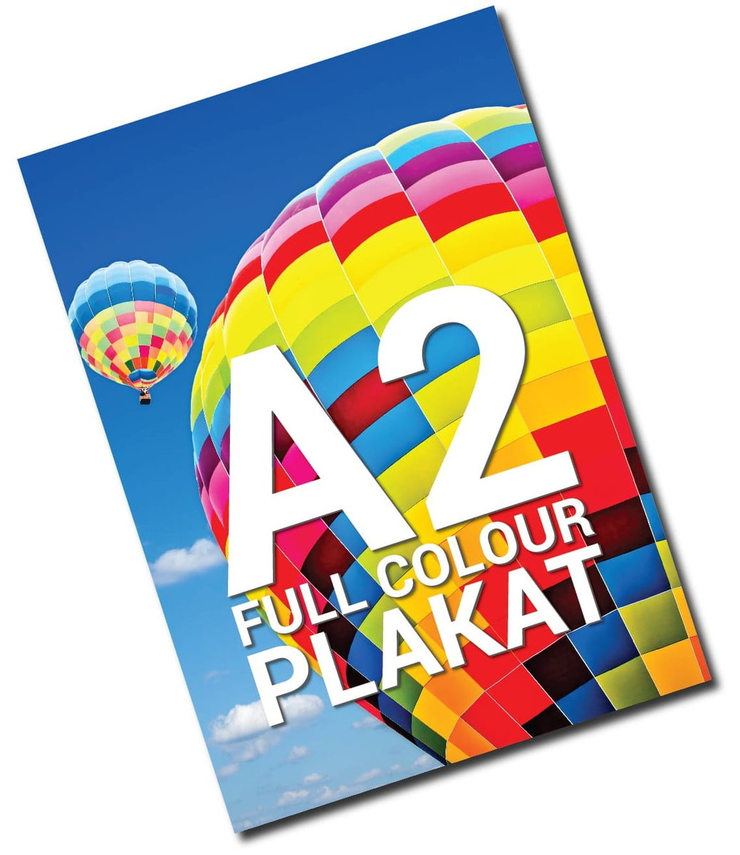DRUK plakatów plakat A2 420 x 594mm wydruk full kolor wodoodporne 160g - TSS | Sklep EMPIK.COM