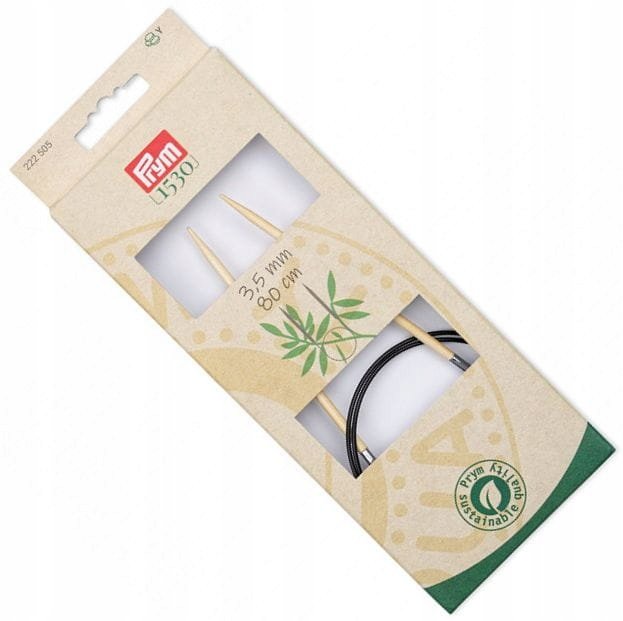 druty bambusowe z żyłką 80cm 3.5 PRYM 222505 . - Prym | Sklep EMPIK.COM