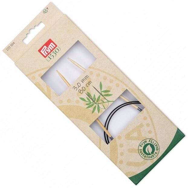 druty bambusowe z żyłką 80cm 3 PRYM 222504 . - Prym | Sklep EMPIK.COM