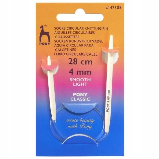 Druty Do Skarpet Na Żyłce Pony 28Cm 4 Mm 47505 - Pony | Sklep EMPIK.COM