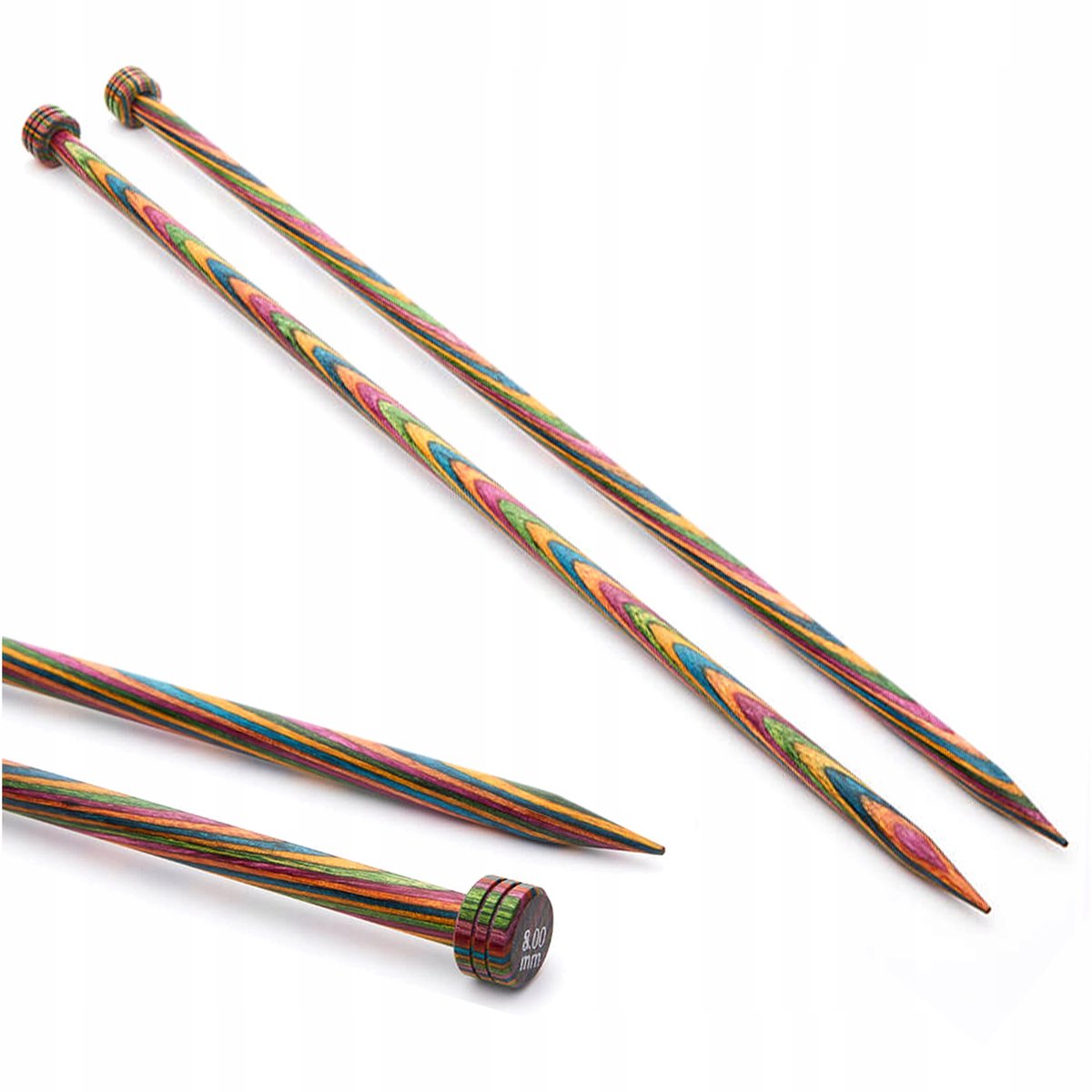 druty drewniane proste 25 5,50 KNITPRO SYMFONIE - KnitPro | Sklep EMPIK.COM