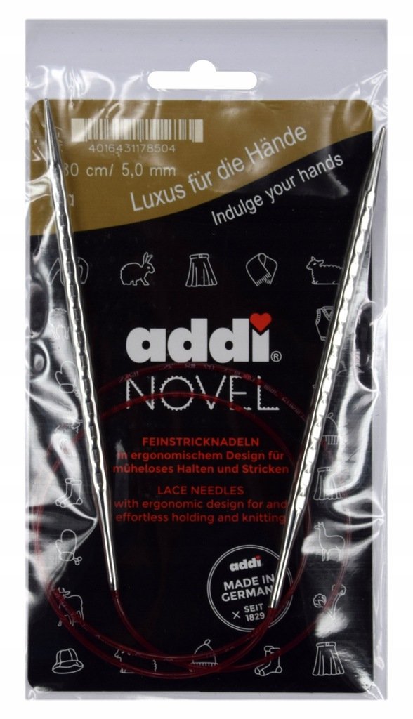 Druty na żyłce Addi Novel metalowe 80 cm - 5,0 mm - ADDI | Sklep EMPIK.COM