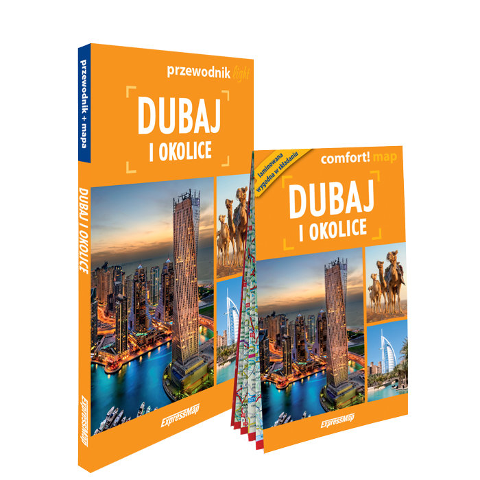 Dubaj light: przewodnik + mapa - Cichy Antoni | Książka w Empik