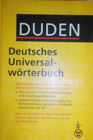 Duden Deutsches Universal-worterbuch - Opracowanie zbiorowe | Książka w ...