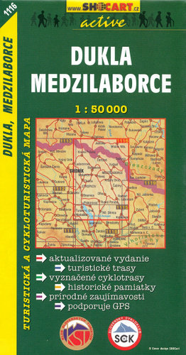 Dukla, Medzilaborce. Mapa 1:50 000 - Shocart-Inter Map | Książka w Empik