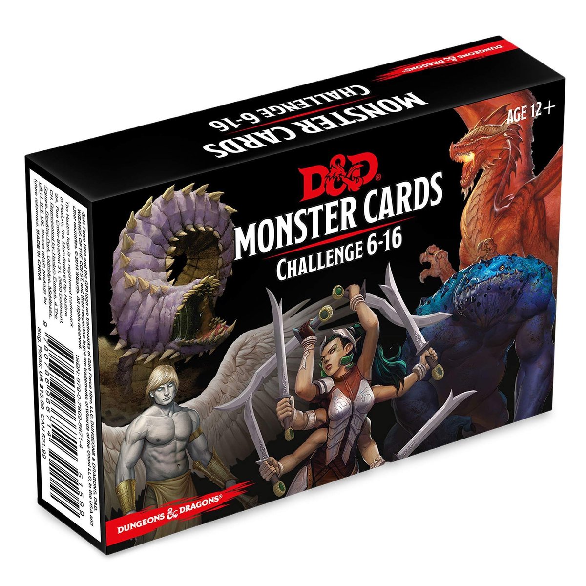Dungeons and Dragons 5.0 Monster Cards -Challenge 6-16 LVL (ed ...