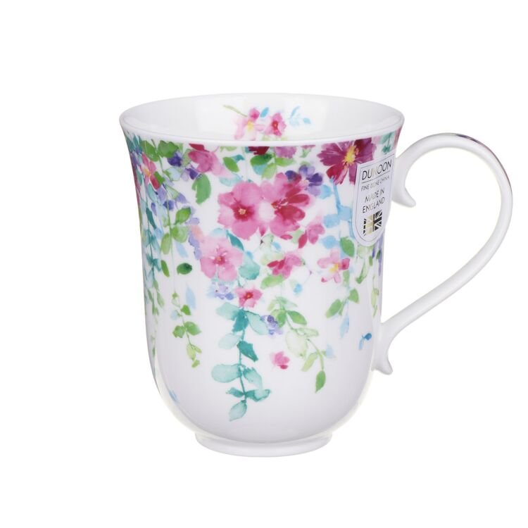 Dunoon, Kubek Braemar - Trailing Flowers Pink, Kwiaty - Dunoon | Sklep ...
