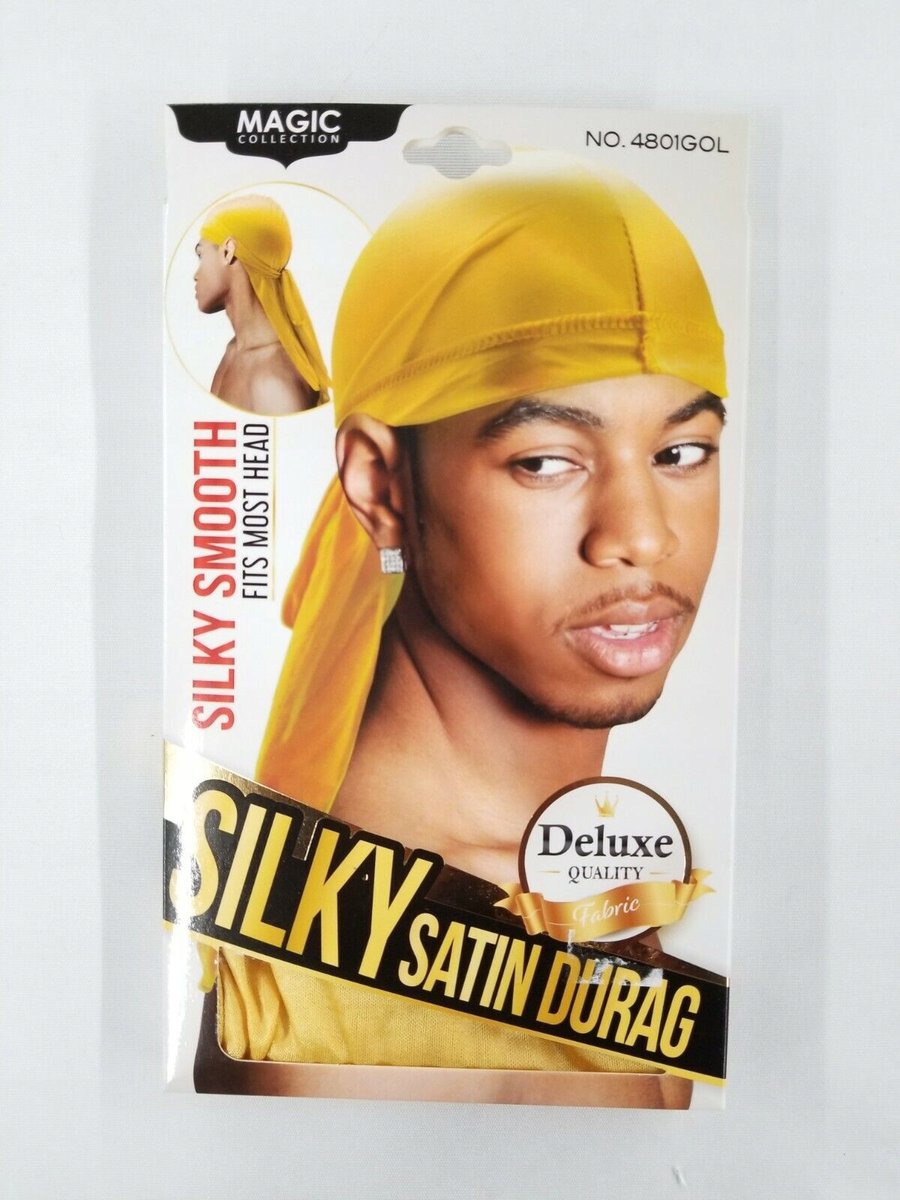 DURAG GOLD ZŁOTY JEDWABIŚCIE GŁADKI | Sklep EMPIK.COM