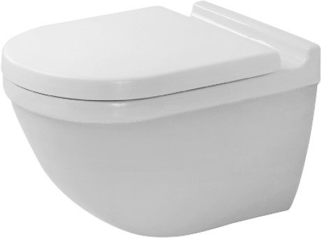 Duravit Starck 3 zestaw WC miska wisząca Rimless z deską wolnoopadającą ...