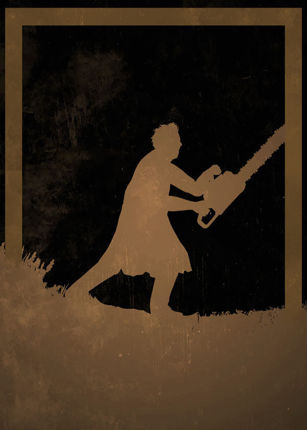 Dusk of Villains - Leatherface, The Texas Chainsaw Massacre - plakat ...