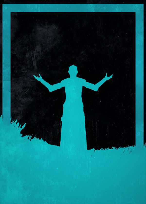 Dusk of Villains - Night King, Gra o tron - plakat 29,7x42 cm - Galeria ...