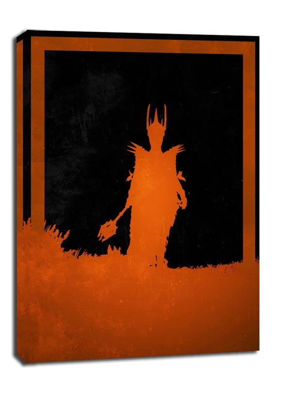 Dusk of Villains - Sauron, Władca Pierścieni - obraz na płótnie 50x70 ...