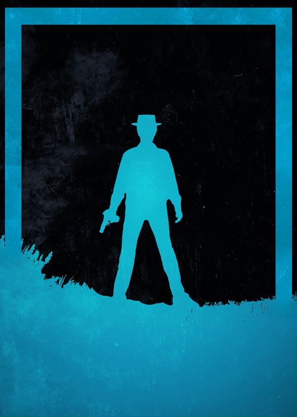 Dusk of Villains - Walter White, Breaking Bad - plakat 40x60 cm ...