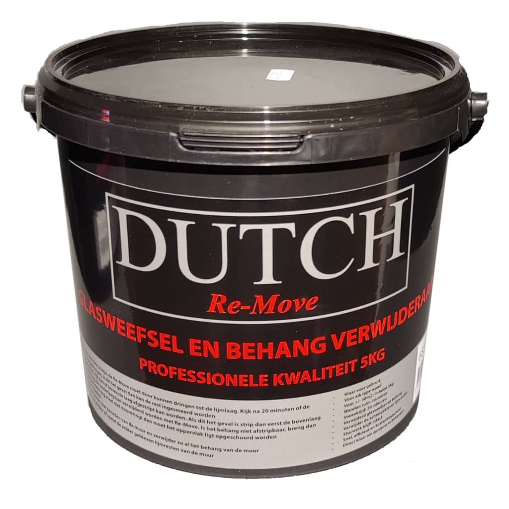 Dutch Wallcoverings Środek Do Usuwania Tapet Z Włókna Szklanego, 5 Kg ... Dutch Wallcoverings Środek Do Usuwania Tapet Z Włókna Szklanego, 5 Kg ...