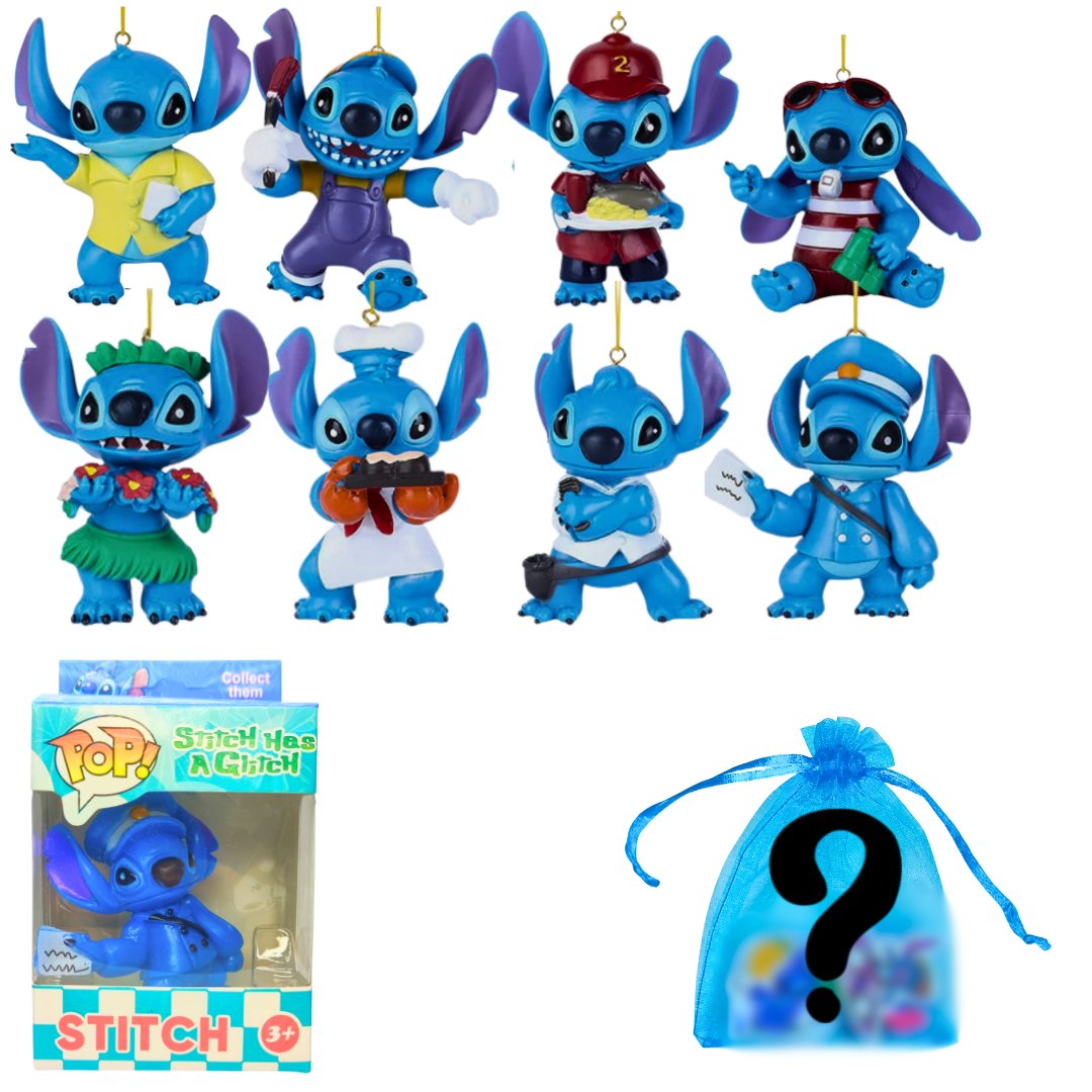 DUŻA FIGURKA STITCH POP ZABAWKA DLA DZIECI NA PREZENT + PREZENT - Inna ...