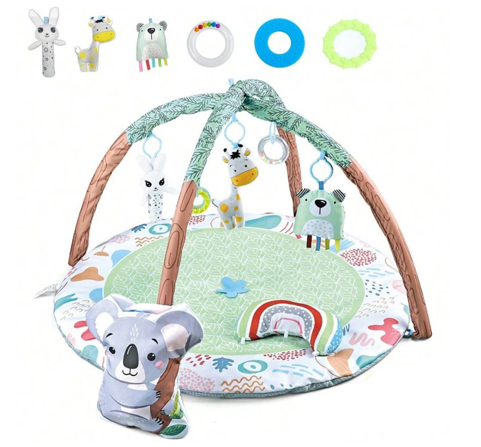 DUŻA MATA EDUKACYJNA MIĘKKA INTERAKTYWNA DLA NIEMOWLAKA DZIECKA KOALA ...