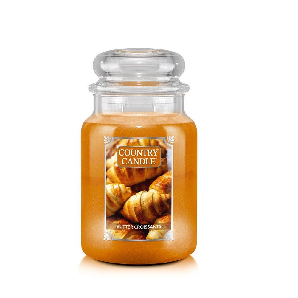 Duża świeca Butter Croissants - Country Candle | Sklep EMPIK.COM