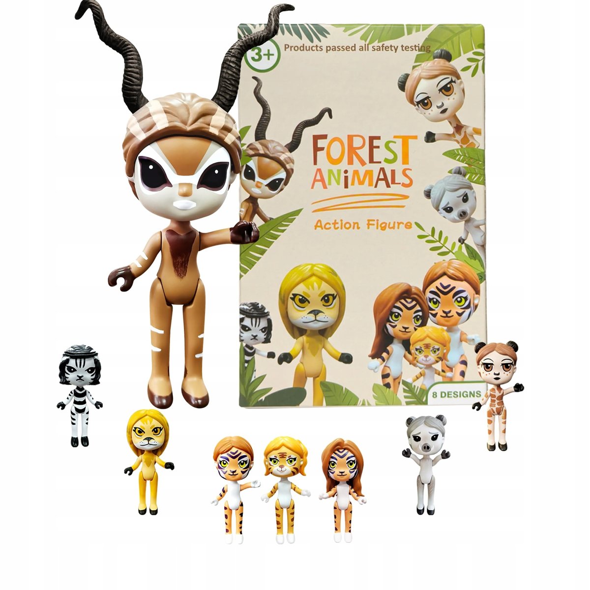DUŻO WIĘCEJ Figurka akcji Andy Forest - 8-centymetrowa kolekcjonerska ...