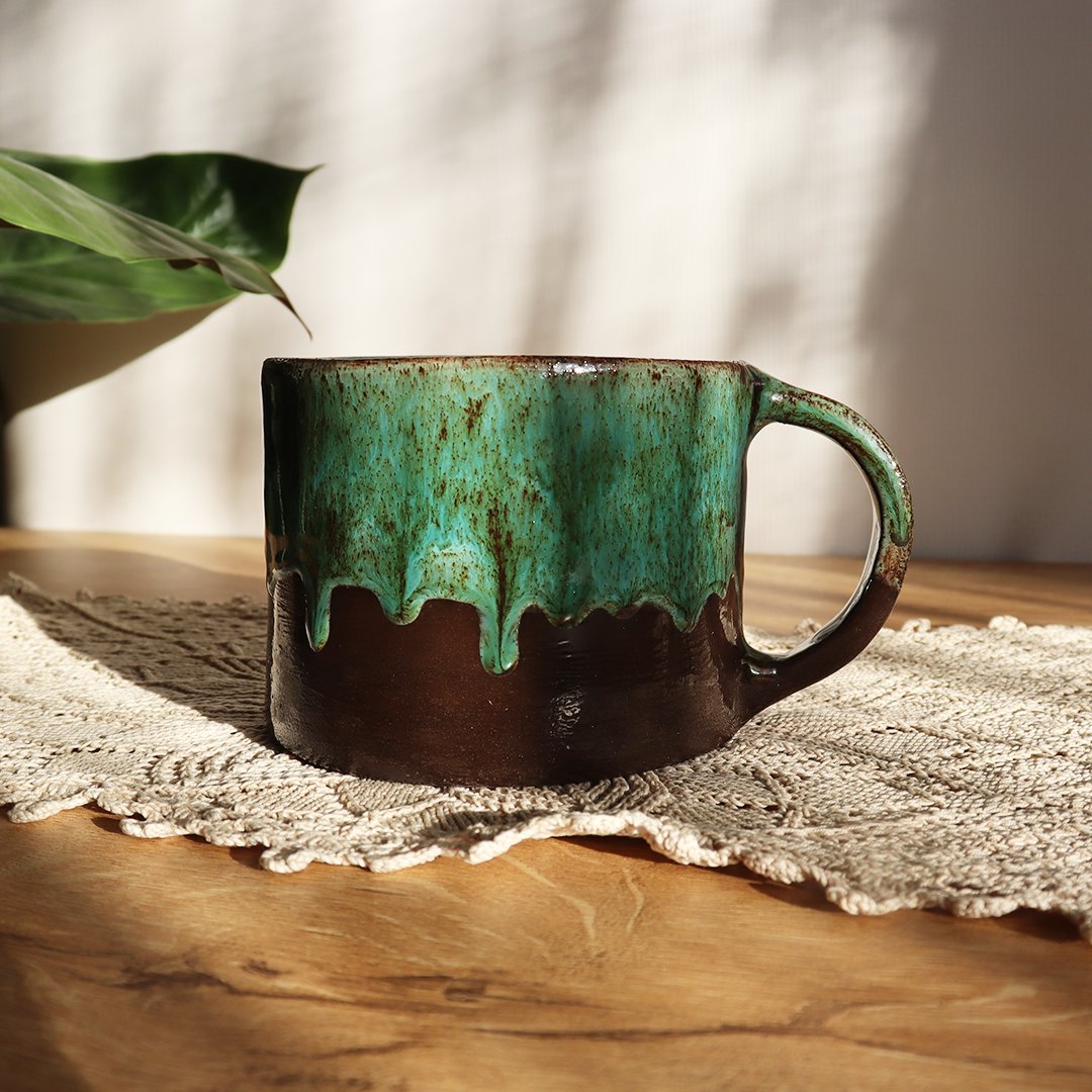 Duży kubek ceramiczny - Rekin 550ml - W-2 - Art2K | Sklep EMPIK.COM