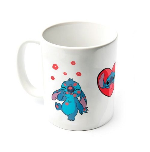 Duży Kubek Lilo And Stitch Love Kubki Stich Disney dla przyjaciółki 315 ...
