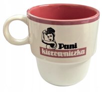 Duży kubek z nadrukiem PRL PANI KIROWNICZKA 460 ml - Jawi | Sklep EMPIK.COM