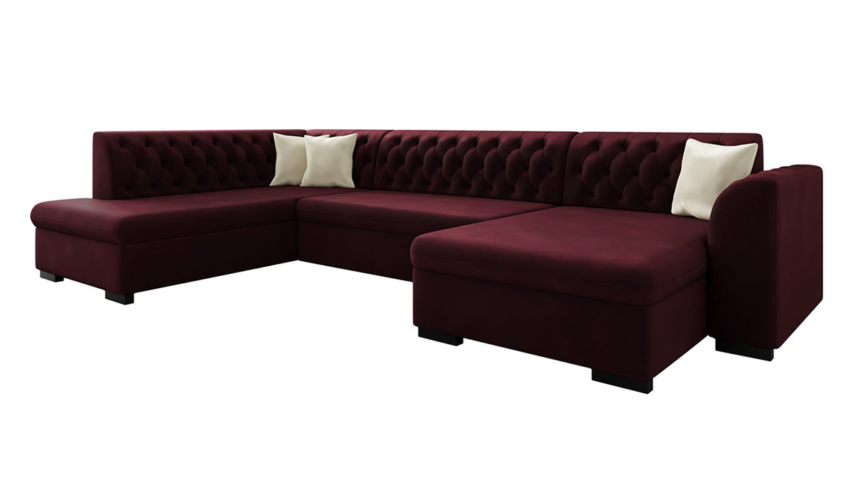 Duży narożnik do salonu Gerdin, Strona: Prawa, Magic Velvet 2202 ...