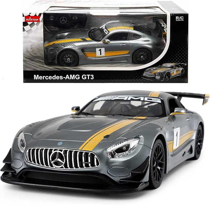 Duży Samochód Zdalnie Sterowany Mercedes Benz AMG GT3 Performance 1:14 ...