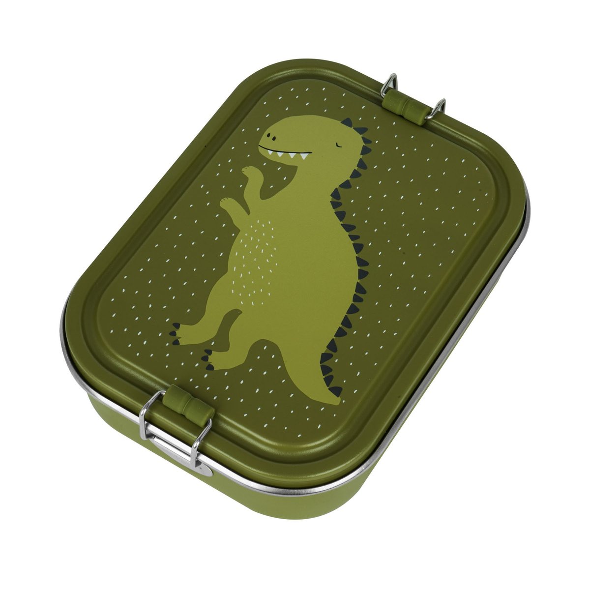 Duży stalowy lunch box - Dinozaur - Trixie | Sklep EMPIK.COM