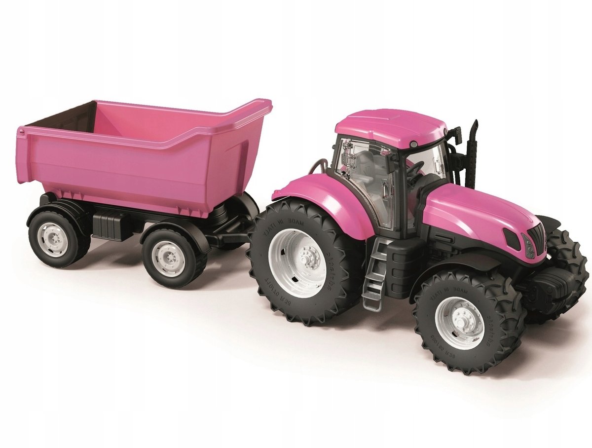 Duży Traktor Wywrotka Przyczepa Mocny Otwierane Drzwi I Maska 1:16 ...